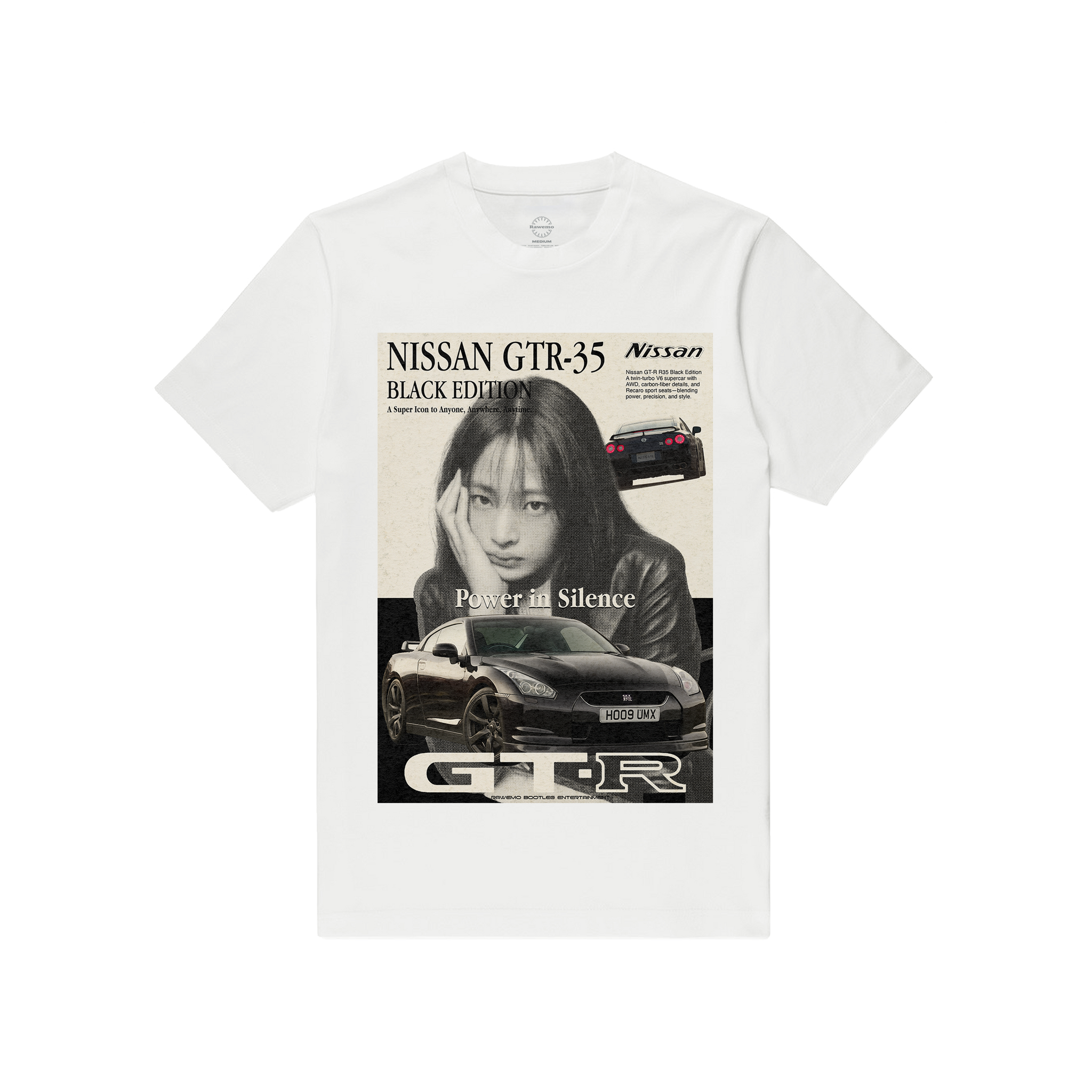 Minji Black Edition Tee - White
